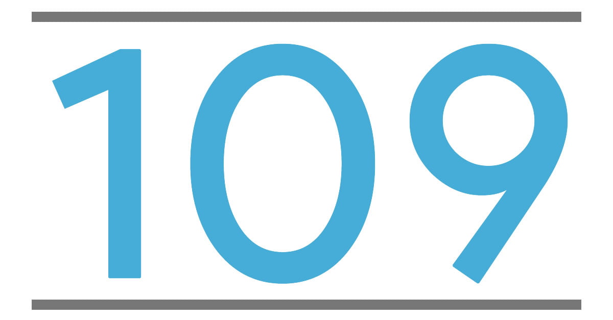 CO OZNACZA LICZBA 109 - Znaczenie liczb