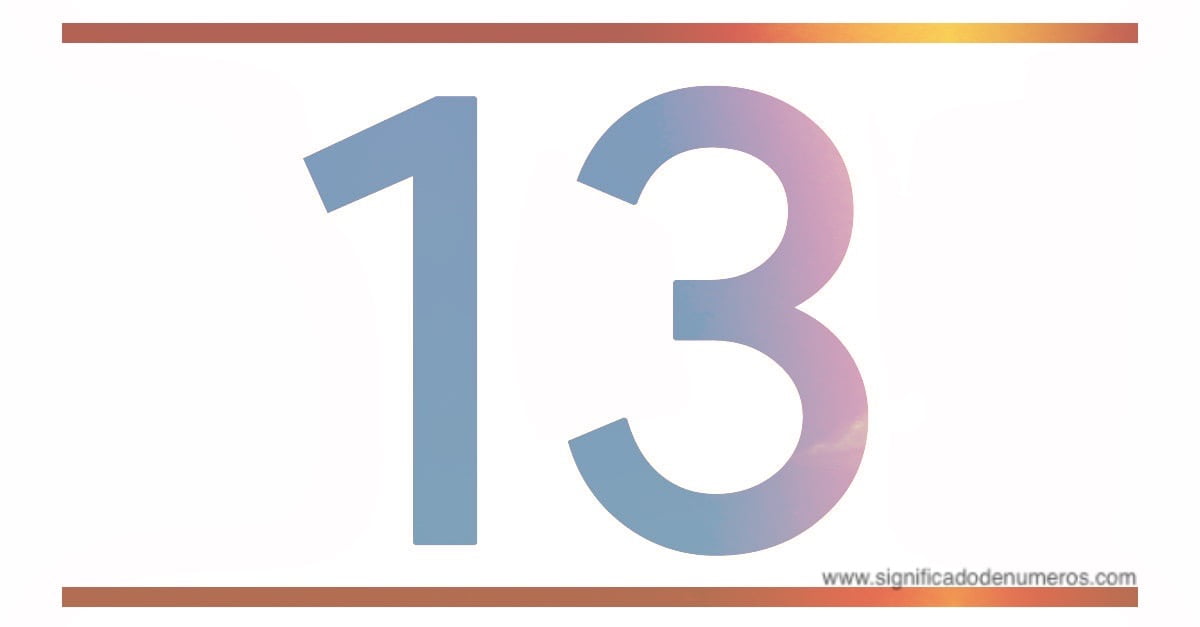 CO OZNACZA LICZBA 13 - Znaczenie liczb