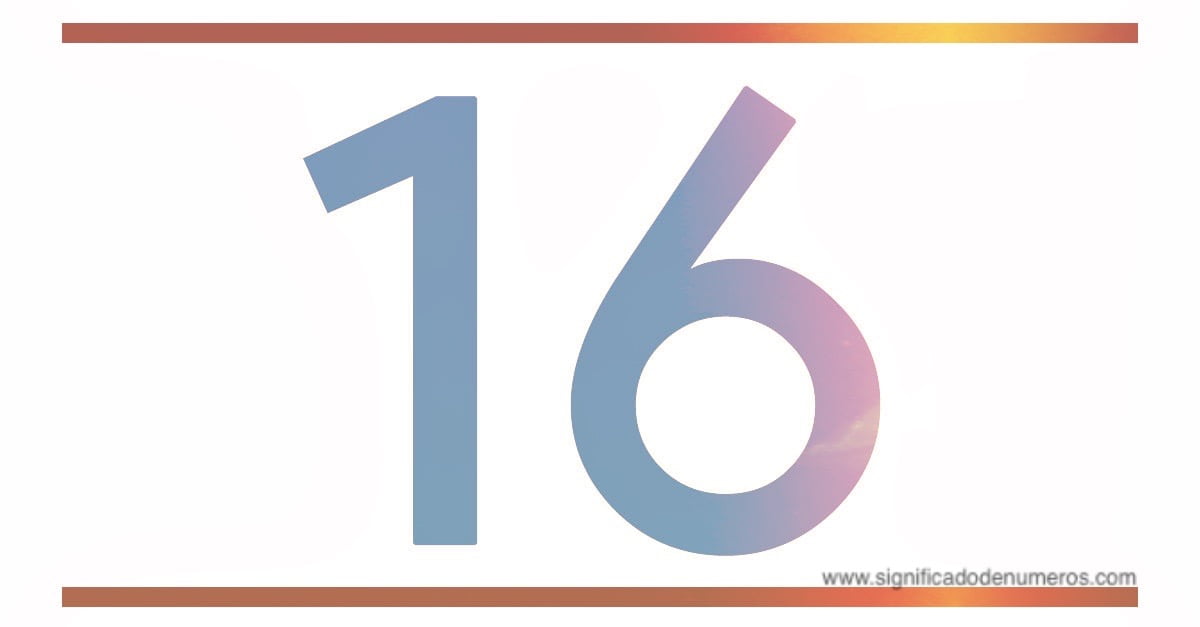 CO OZNACZA LICZBA 16 - Znaczenie liczb