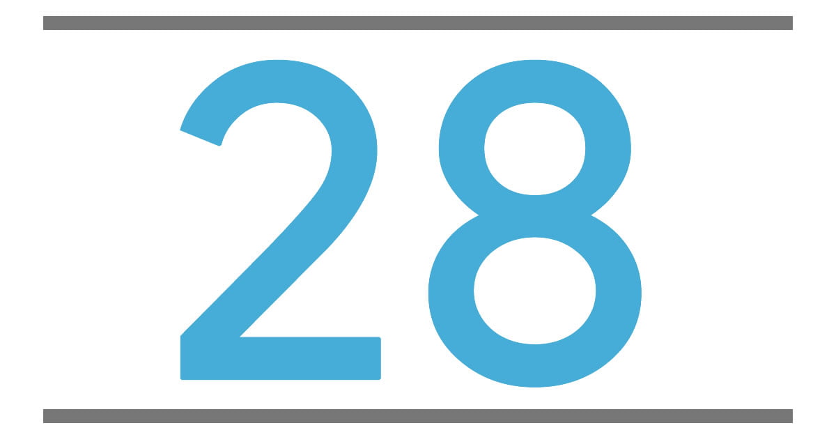 CO OZNACZA LICZBA 28 - Znaczenie liczb