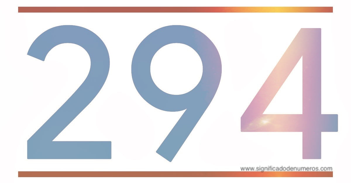 CO OZNACZA LICZBA 294 - Znaczenie liczb