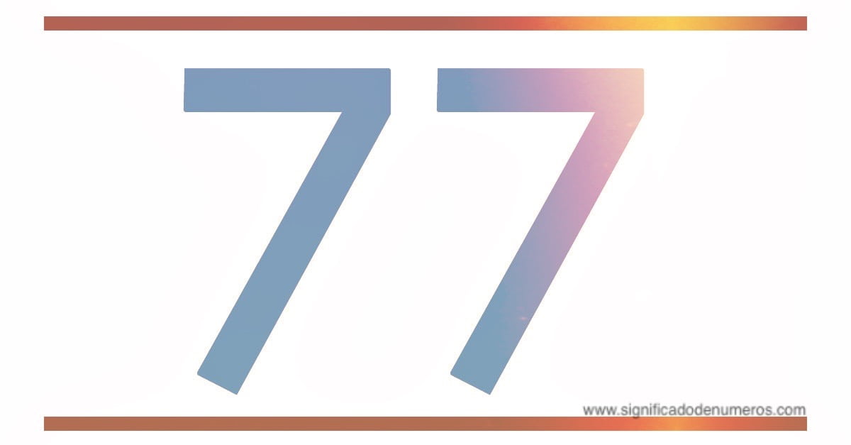 CO OZNACZA LICZBA 77 - Znaczenie liczb